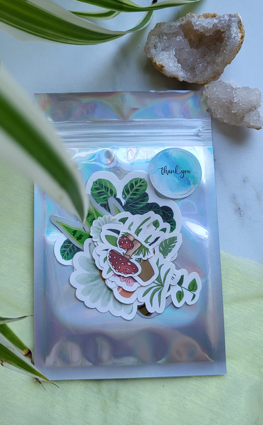 I beg your garden? Plant stickers – Pretty Organised Desk